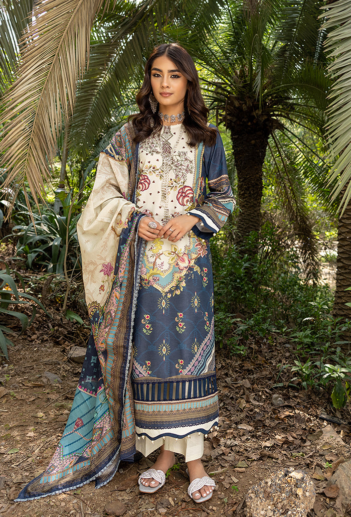 IRIS DIGITAL PRINTED EMBROIDERY LAWN-RS-08 – Humdum