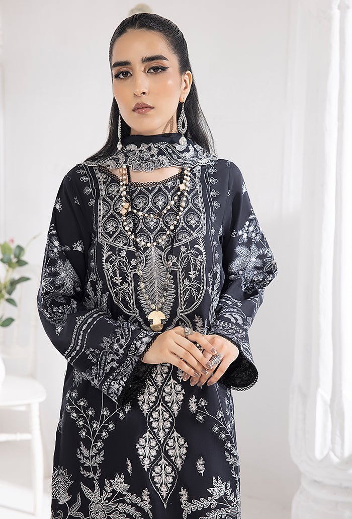 Monochrome Digital Printed Lawn collection-03 – Humdum