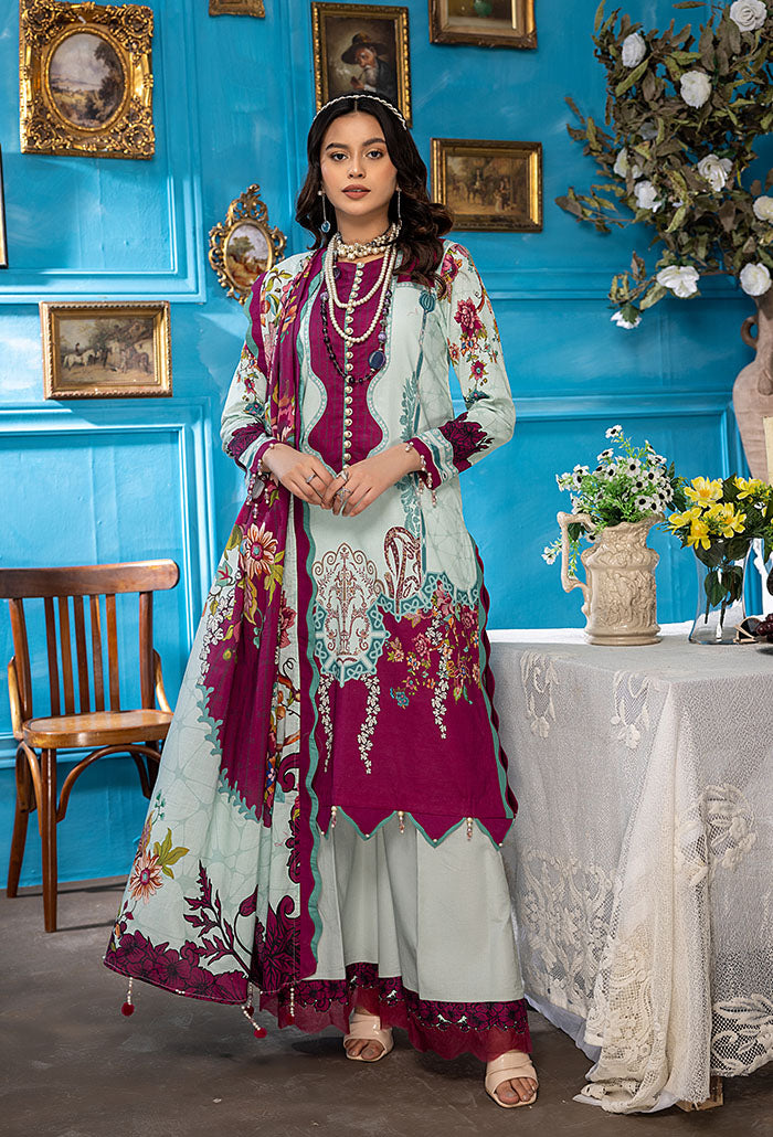 AANGAN DIGITAL PRINTED LAWN COLLECTION-AG-05 – Humdum
