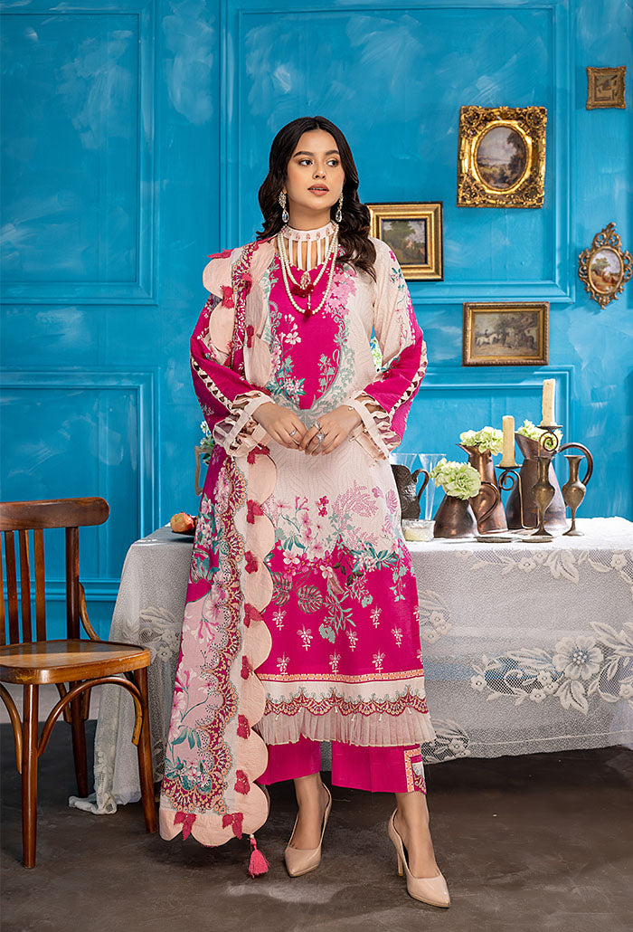 AANGAN DIGITAL PRINTED LAWN COLLECTION-AG-02 – Humdum