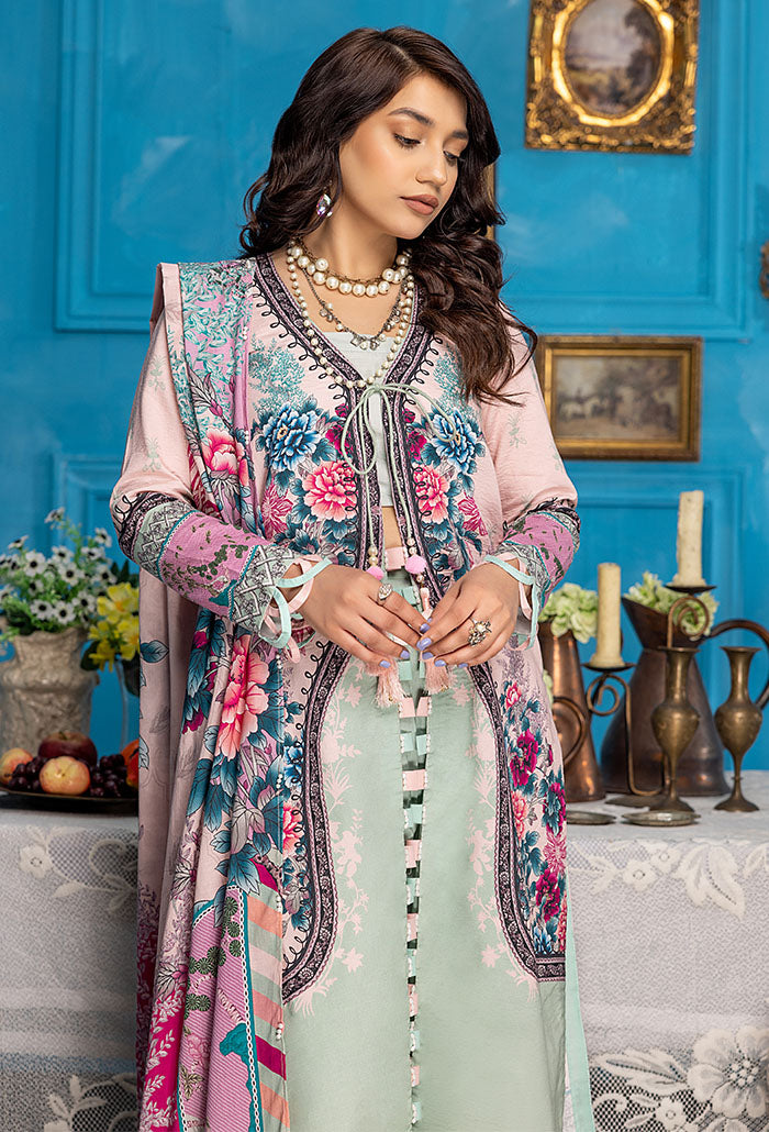 AANGAN DIGITAL PRINTED LAWN COLLECTION-AG-10 – Humdum