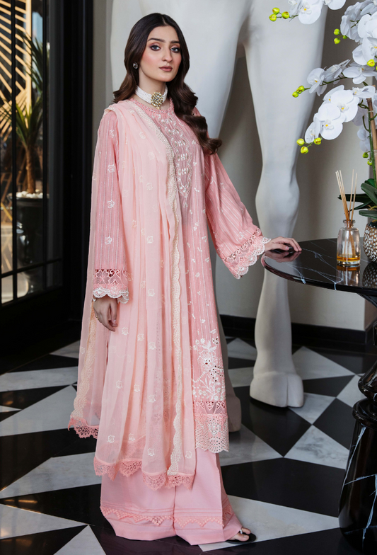 Vouge Embroidered Lawn – Humdum