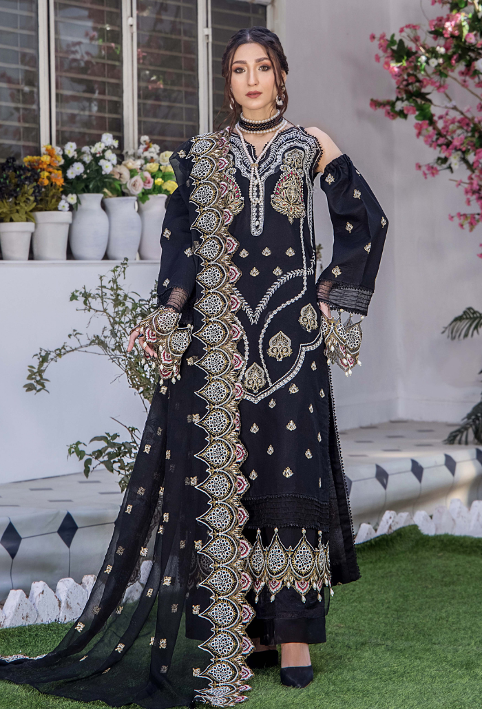AFSOON COLLECTION-EMBROIDERED LAWN-04 – Humdum