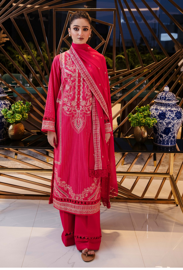 Vouge Embroidered Lawn – Humdum