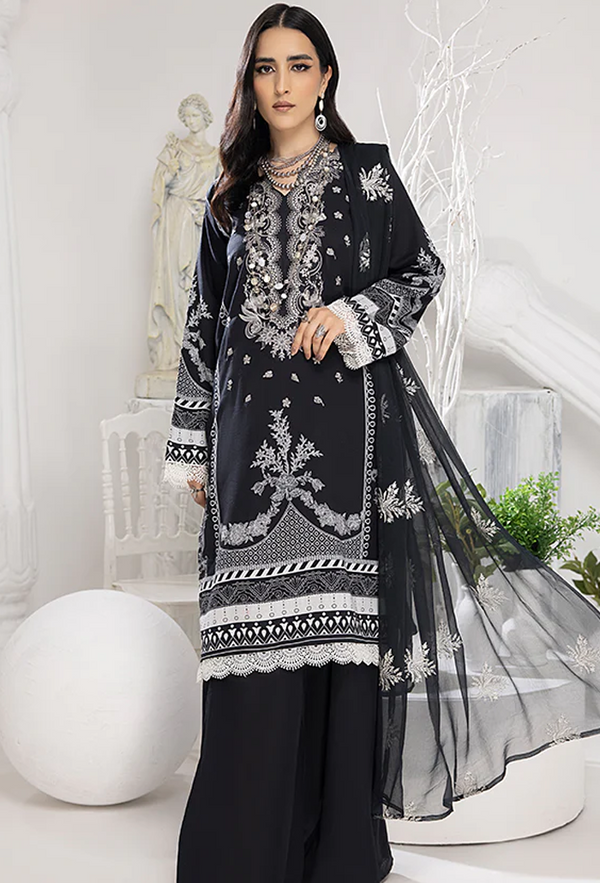 Monochrome Digital Printed Lawn collection – Humdum