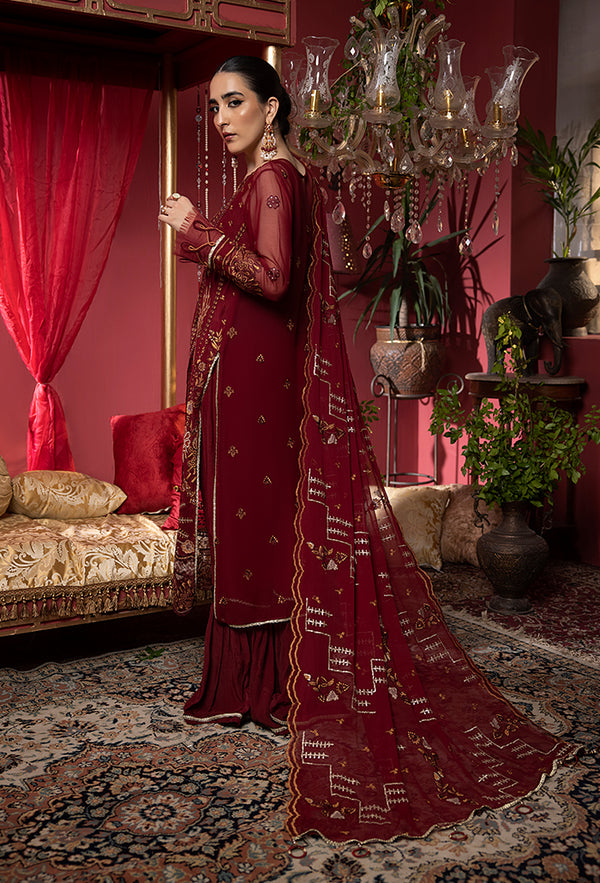 Heer Embroidery Chiffon Collection – Humdum