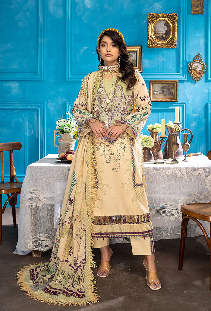 AANGAN DIGITAL PRINTED LAWN COLLECTION-AG-04 – Humdum