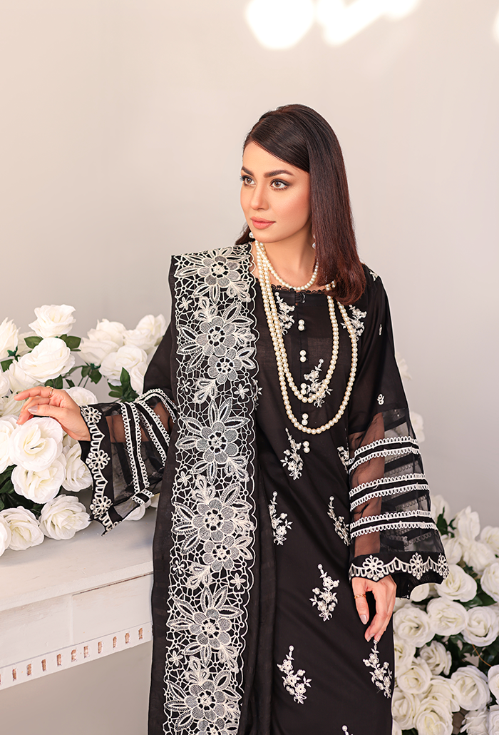 BAHARAN-LAWN CHICKENKARI COLLECTION-BH-03 – Humdum